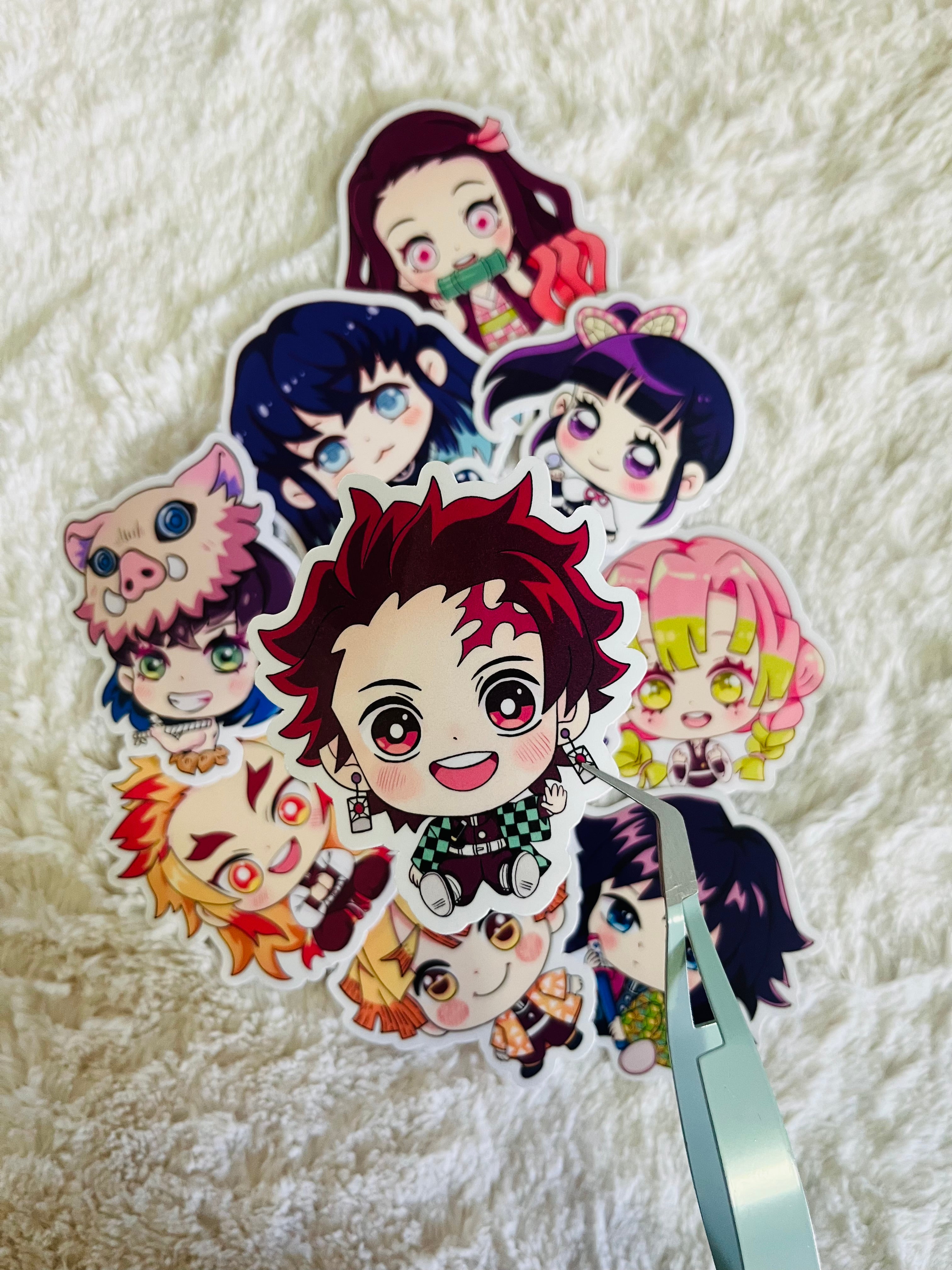 Demon Slayer Stickers – Chango Crafts